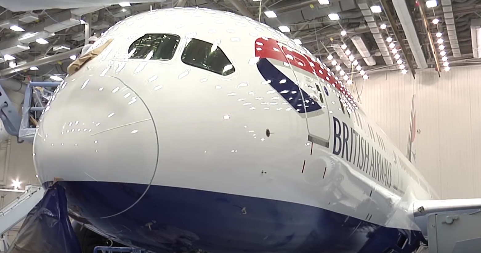 Time-Lapse : construction d'un Boeing 787-9 Dreamliner